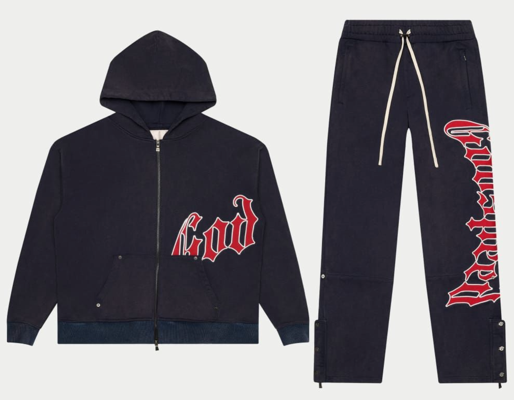 Godspeed OG Logo Sweatsuit V2 Navy Red – Kickz Patrick Henry